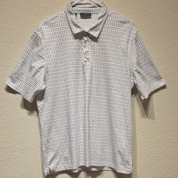 Saks Fifth Avenue | Shirts | Saks Fifth Avenue Modern Short Sleeve Polo ...